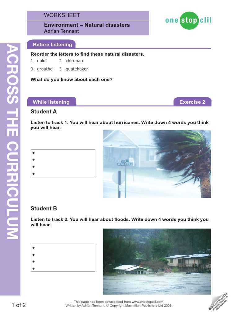 Environment Natural Disasters PDF | PDF | Tropical Cyclones | Tropical Cyclone Seasons