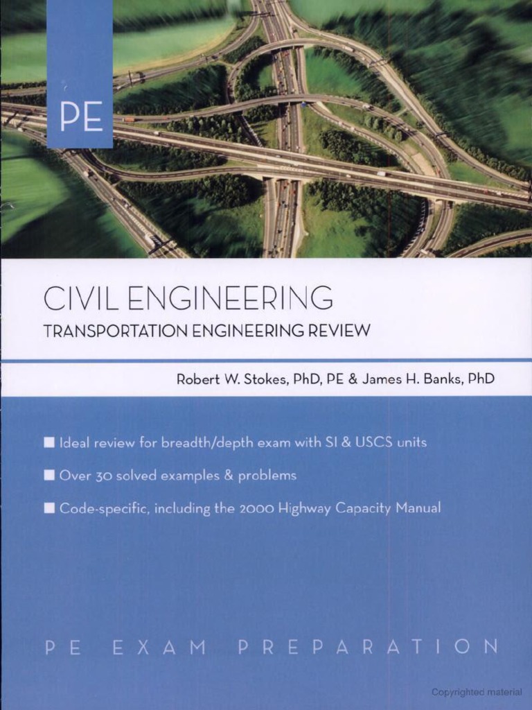 Transportation Engineering Review | PDF
