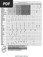 BJA Blank Chart (Blackjack Apprenticeship) | PDF