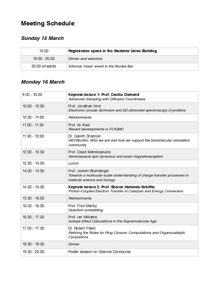 CMS Schedule | Download Free PDF | Force Field (Chemistry) | Molecules