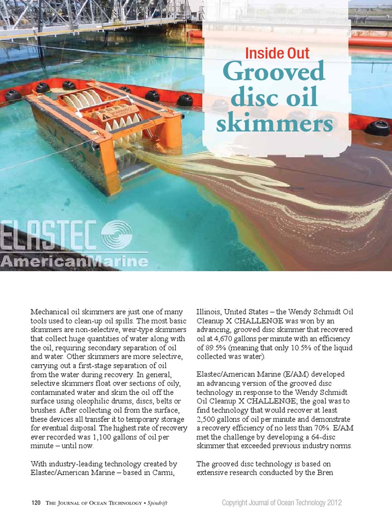 Journal Ocean Technology Grooved Disc | PDF | Liquids | Water