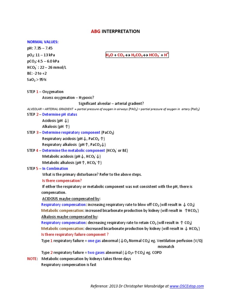 Abg Interpretation | PDF