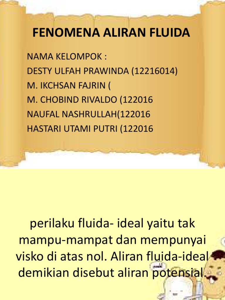 Fenomena Aliran Fluida | PDF