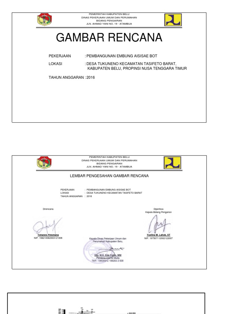 Gambar Embung Aisisaebot | PDF