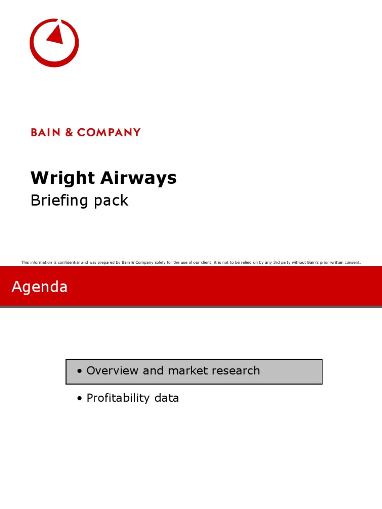 Bain Interactive Interview Briefing Pack | PDF | Business Class ...
