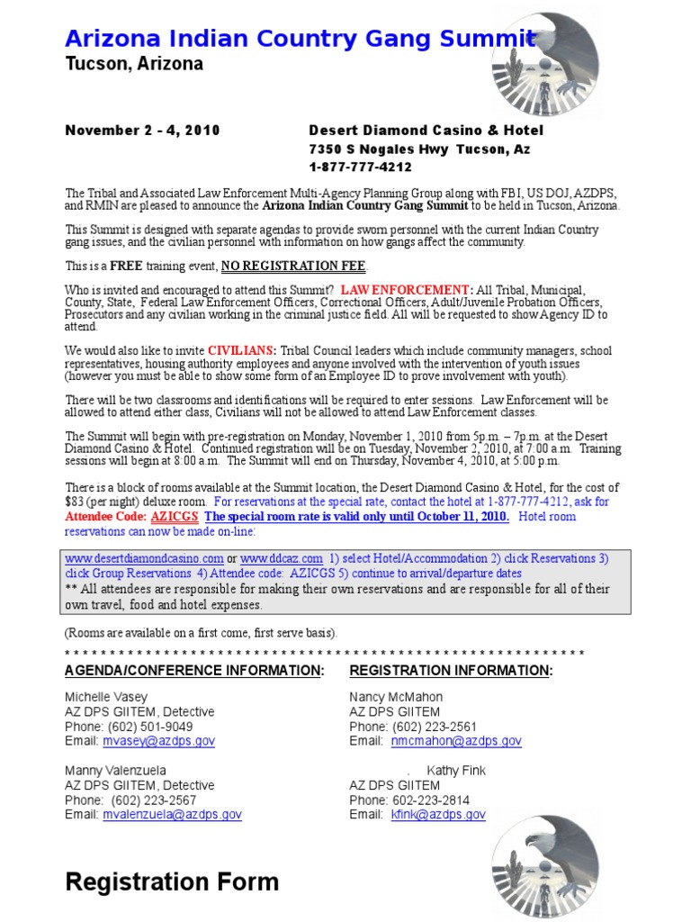 2010 Indian Registration Form | PDF | Probation Officer | Law Enforcement