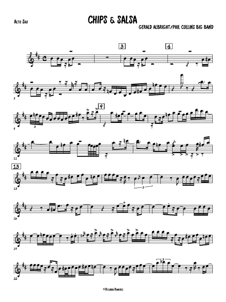Chips & Salsa | PDF | Saxophone