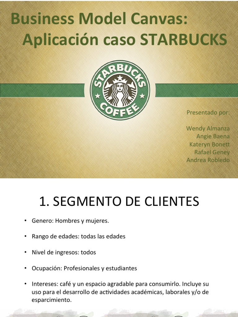 Canvas Starbucks g4 | PDF | café | Marketing