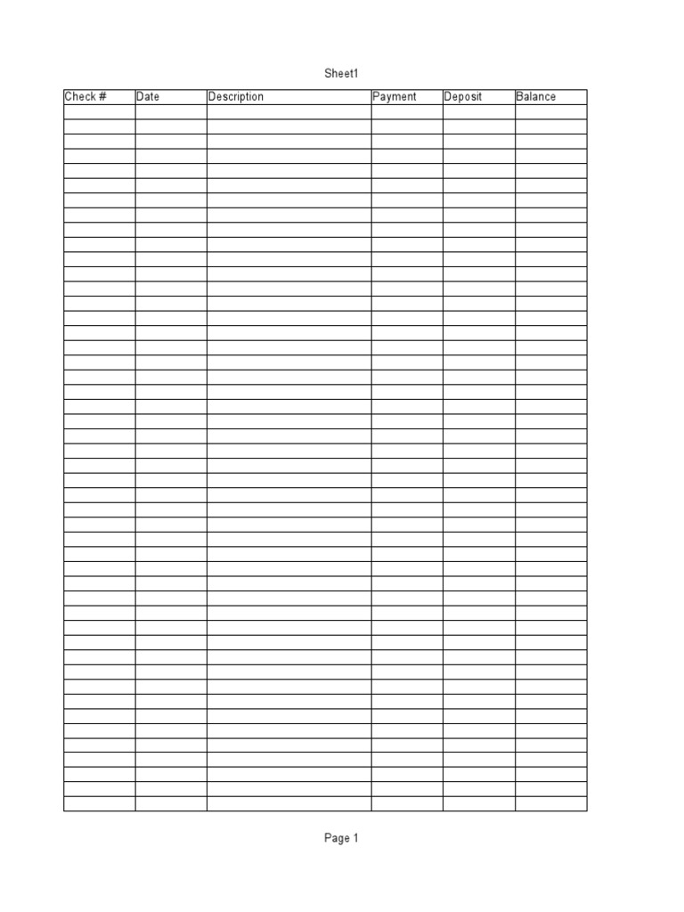 Financial Transaction Summary Sheet | PDF