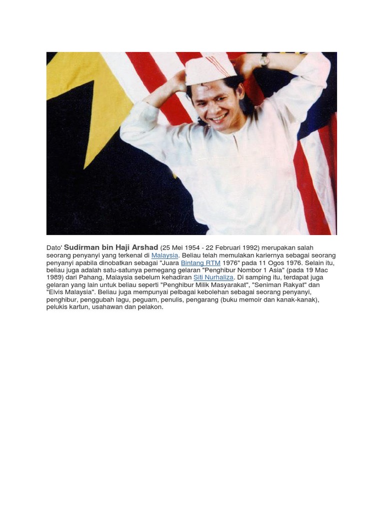 Sudirman HJ Arshad Details Lengkap | PDF