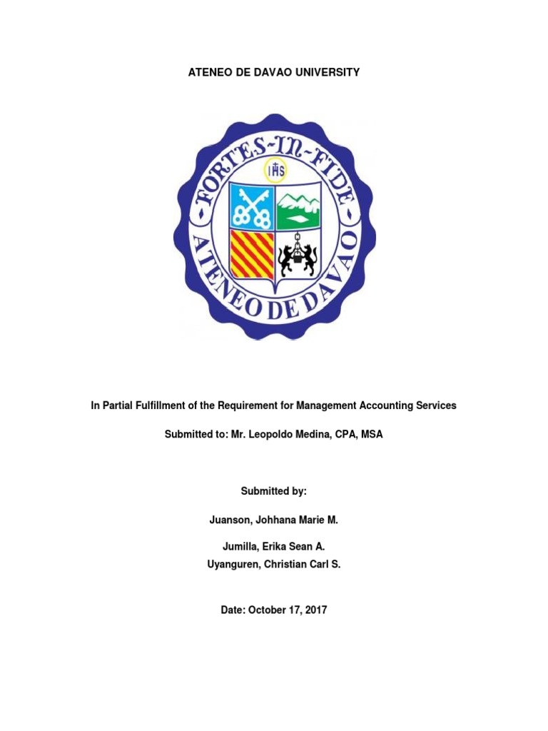 Ateneo De Davao University Logo