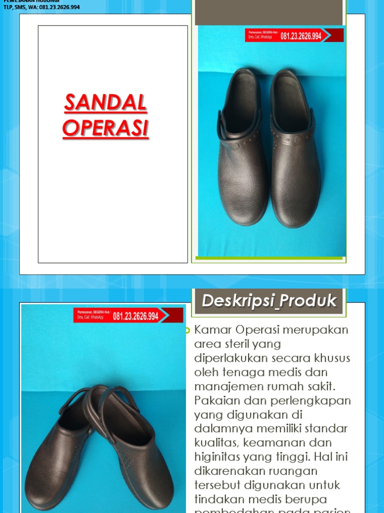 SSandal Laboratorium, Sandal Lab, Labrados Sandsandal Operasi 1 | PDF