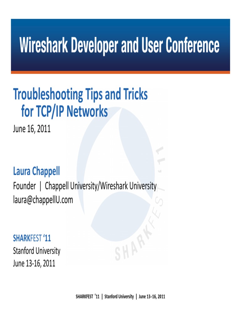 I-9 Chappell-Troubleshooting Tips and Tricks For TCP IP Networks PDF | PDF | Transmission ...