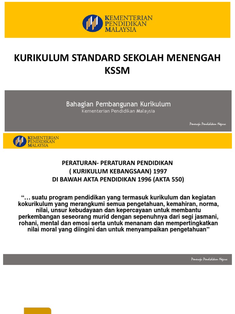KSSM Pendidikan Khas | PDF
