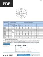 Reamers Metric Size Chart | PDF | Cutting | Metalworking