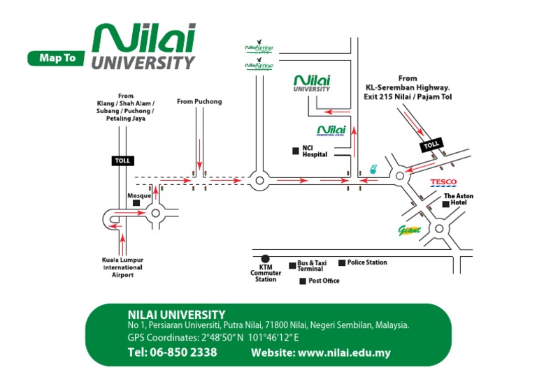 Map To Nilai U | PDF