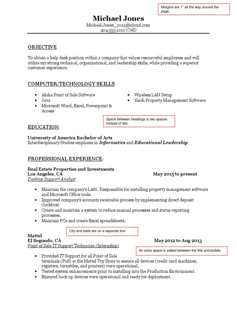 Early Career Resume | PDF
