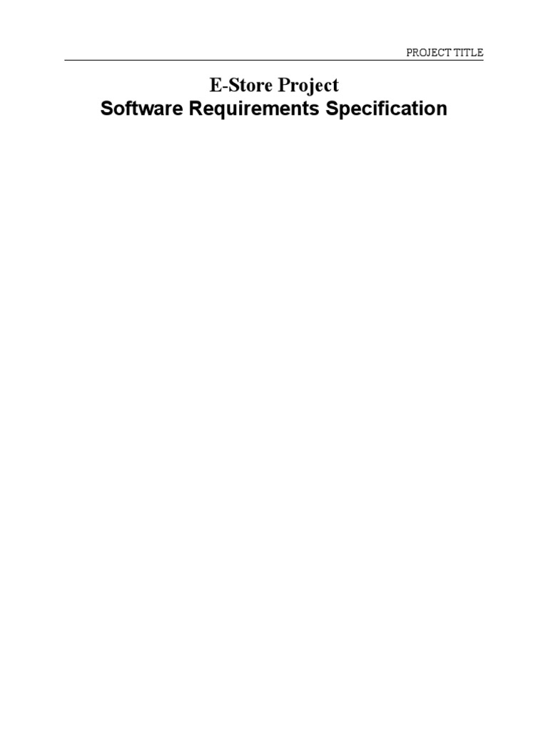 SRS 1 | PDF | World Wide Web | Internet & Web