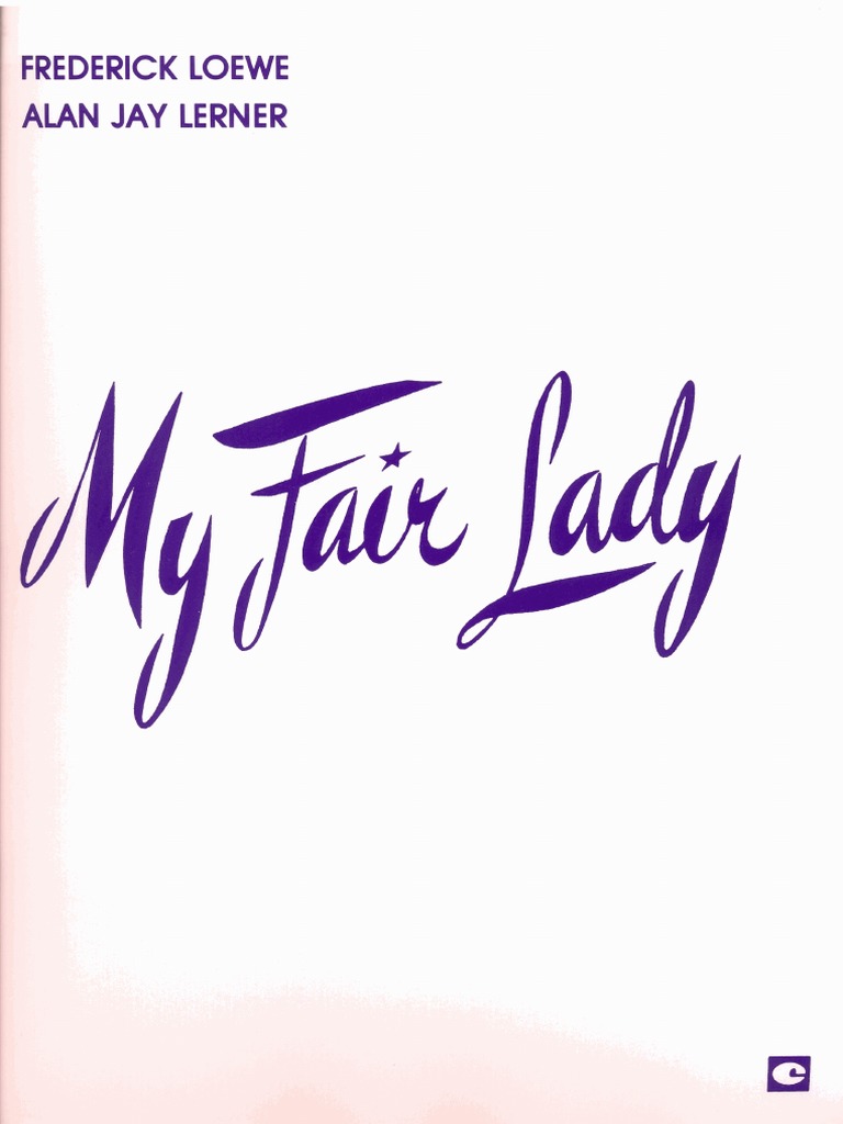 My Fair Lady PDF | PDF