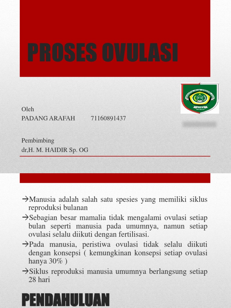 Proses Ovulasi | PDF | Kesehatan Holistik | Sains & Matematika