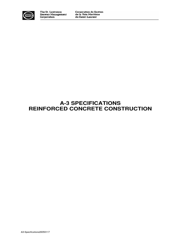 Reinforced Concrete Class A3 | PDF | Concrete | Construction Aggregate