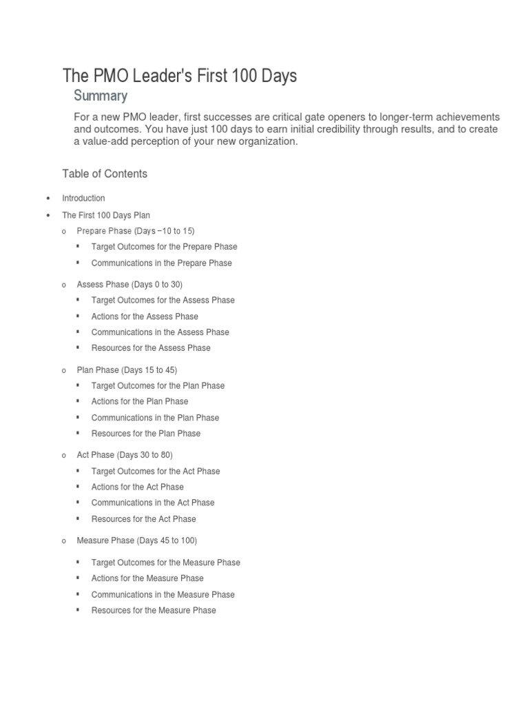 The PMO Leader | PDF | Performance Indicator | Project Management