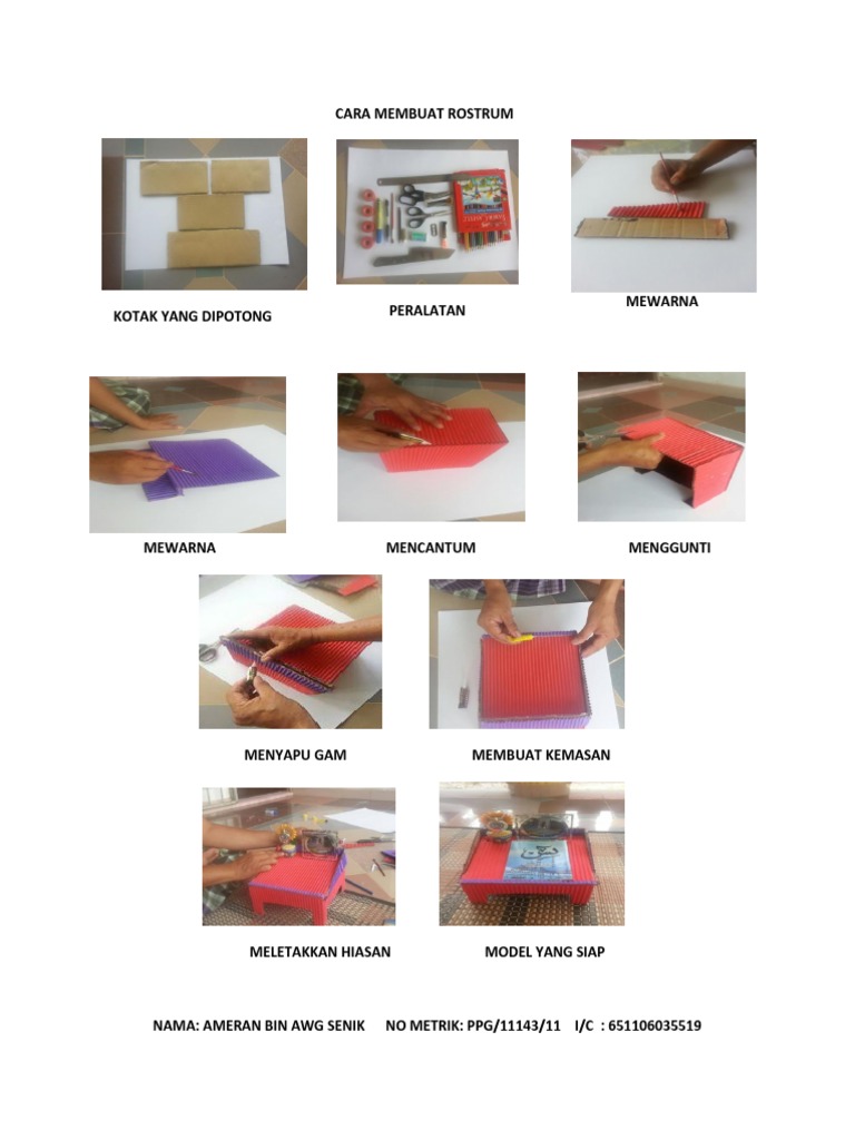 Cara-Cara Membuat Rostrum | PDF