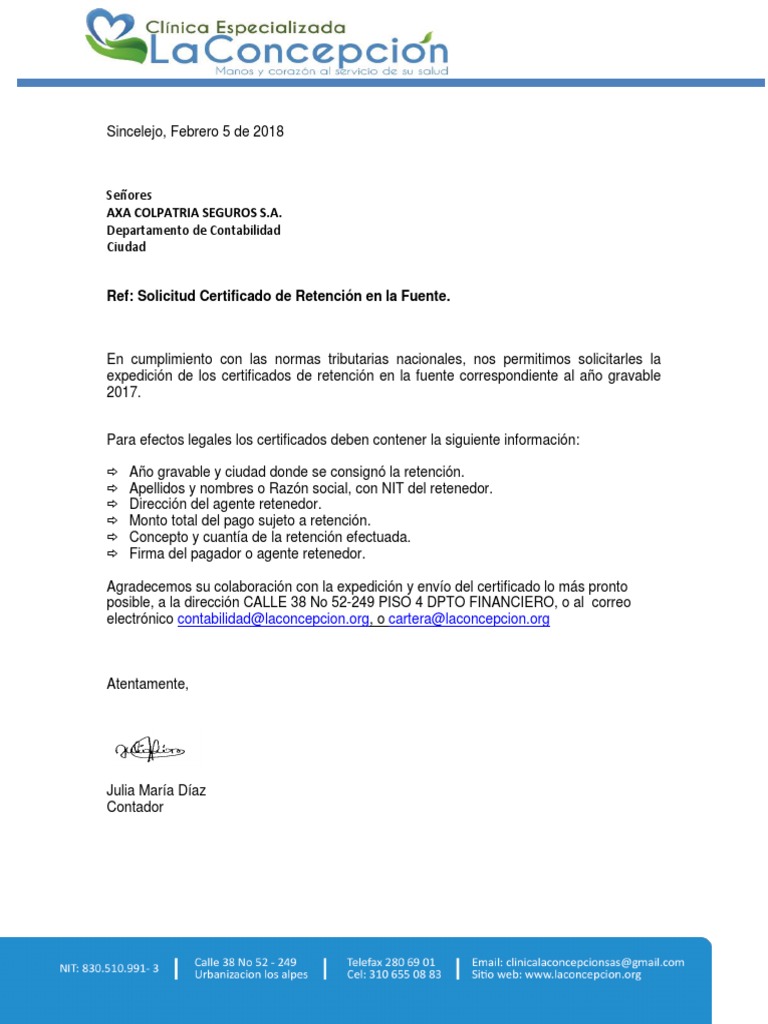 Axa Colpatria Seguros S.A | PDF