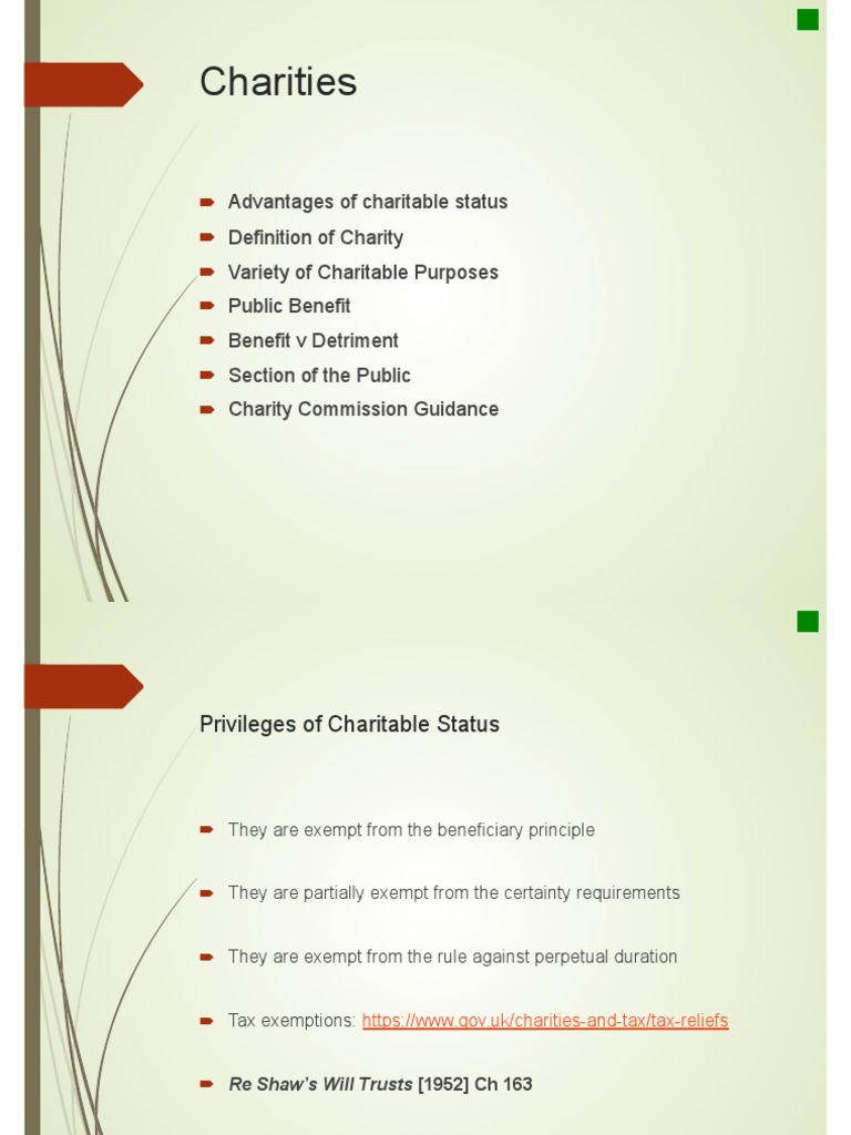 Charities | Download Free PDF | Charitable Organization | Public Good