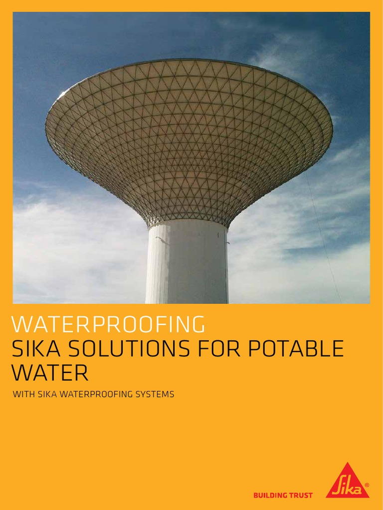 GCC - Brochure - WATERPROOFING - Sika Solutions For Potable Water - Low ...