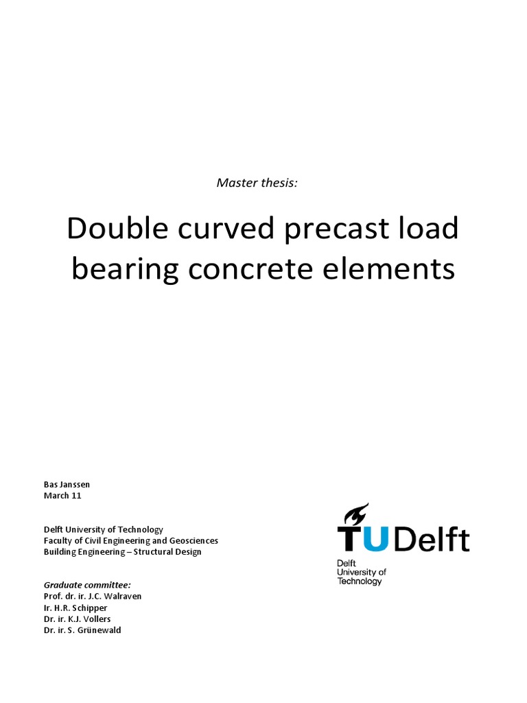 Double Curved Pre Cast | PDF | Precast Concrete | Concrete