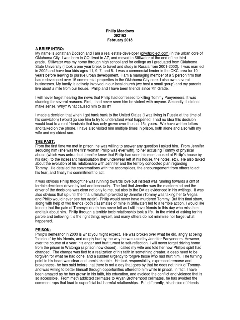 Philip Meadows by Jon Dodson | PDF | Forgiveness