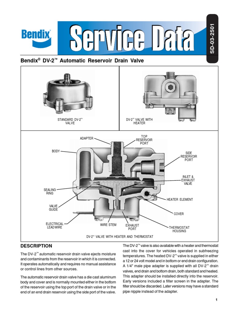 Dv 2 Drain Valve Installation 001 Pdf Valve Leak