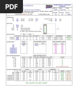 Column Design Guide to BS 8110 | PDF | Column | Beam (Structure)