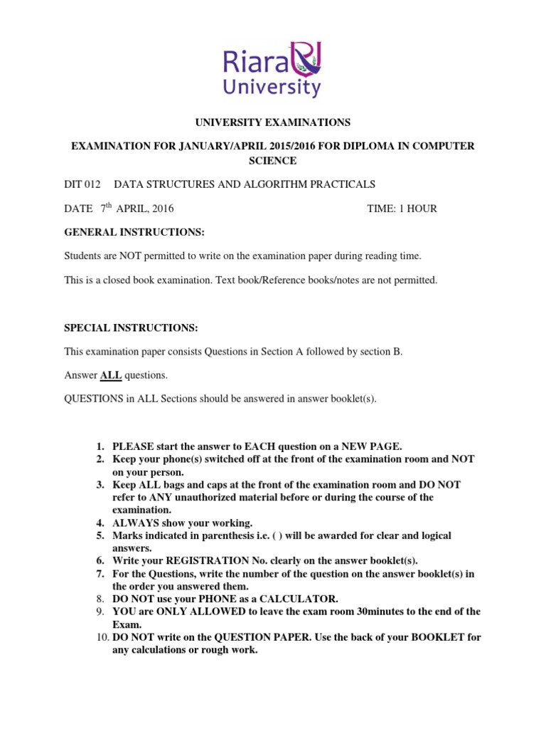 Data Structures And Algorithm Practicals Pdf Areas Of Computer Science Computer Programming