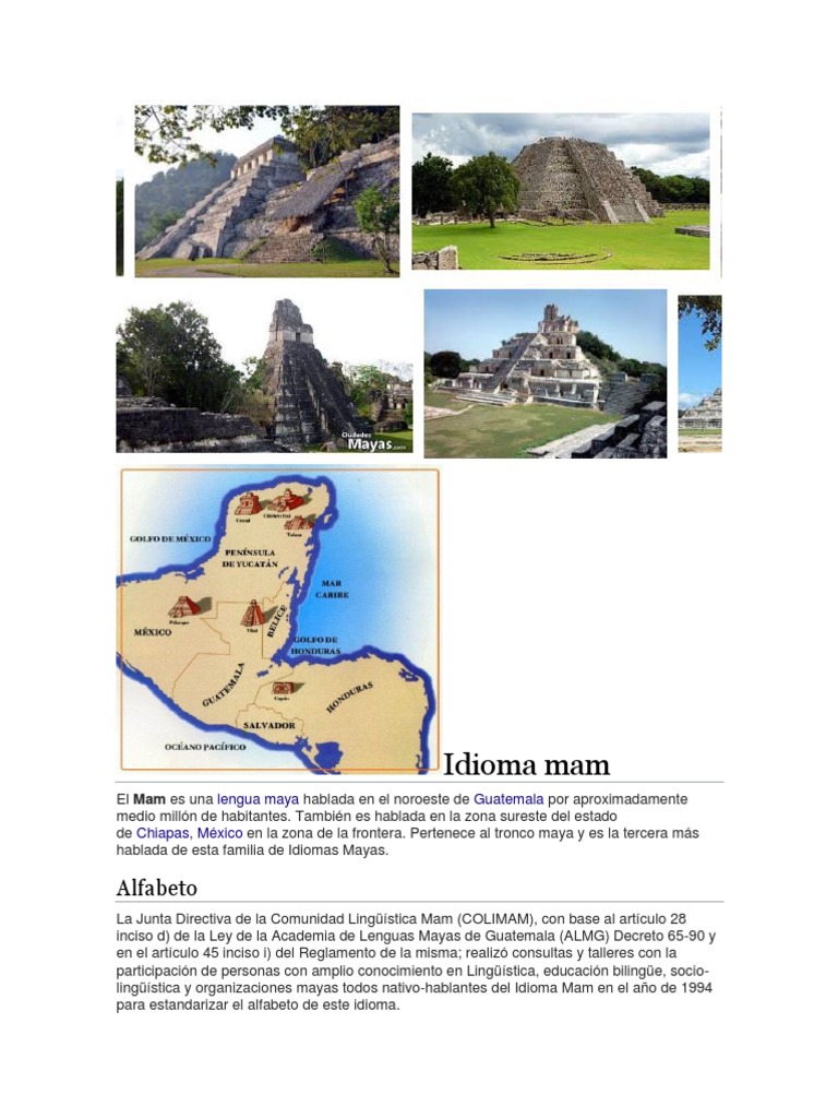 Idioma Mopán | Pueblos mayas | Mesoamérica | Prueba gratuita de 30 días ...