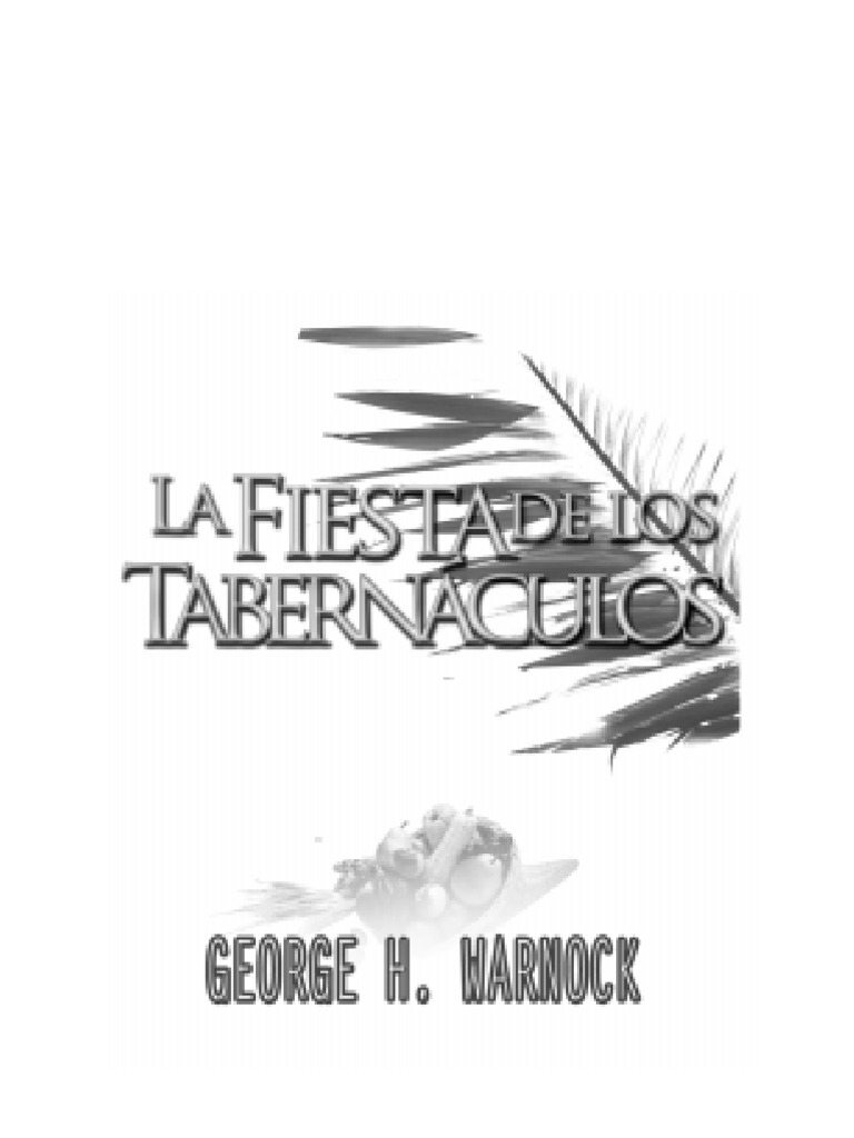 Fiesta de Los Tabernaculos - George Warnock | PDF | Cristo (título ...