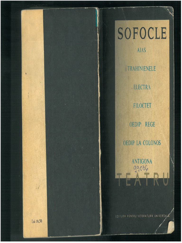 Electra - Sofocle PDF | PDF