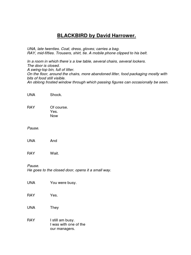 Blackbird UK Text | PDF