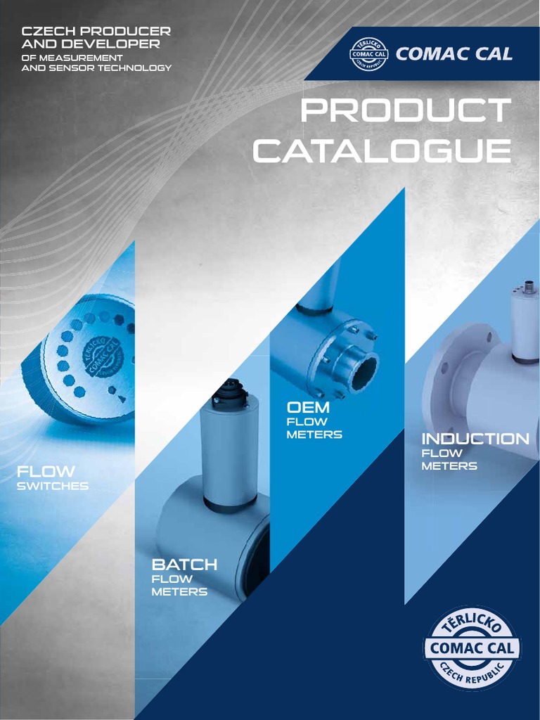 Comac Cal Catalogo | PDF | Flow Measurement | Electromagnetism