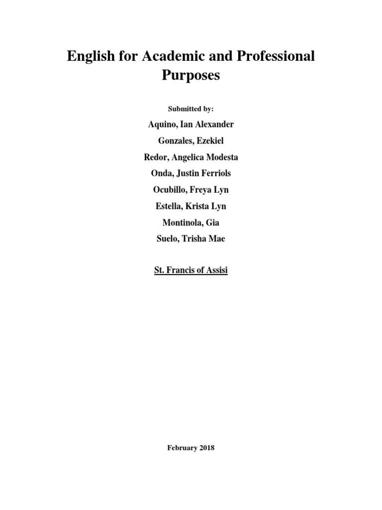 Group Work (FINAL) | PDF | Writers | Essays