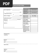 Leave Form Z1 (A) 2021 | PDF | Sick Leave | Parental Leave