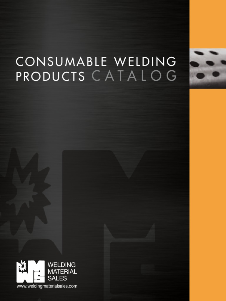 Catalog: Consumable Welding Products | PDF | Welding | Construction