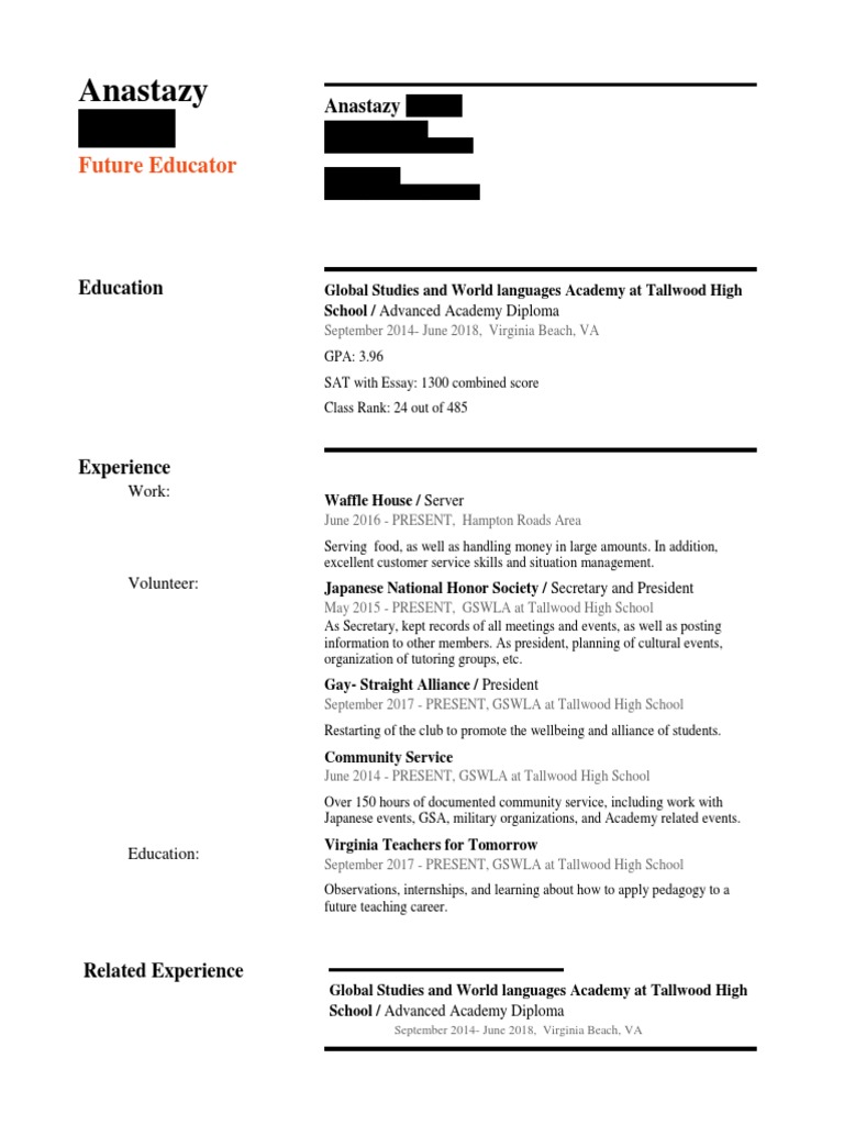 Teacher Resume | PDF | Japanese Language | Japan