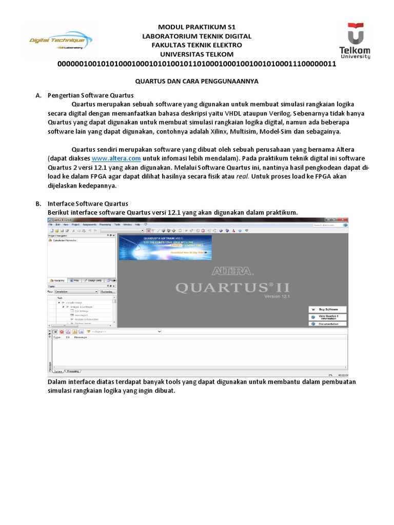 Quartus Dan Cara Penggunaannya | PDF