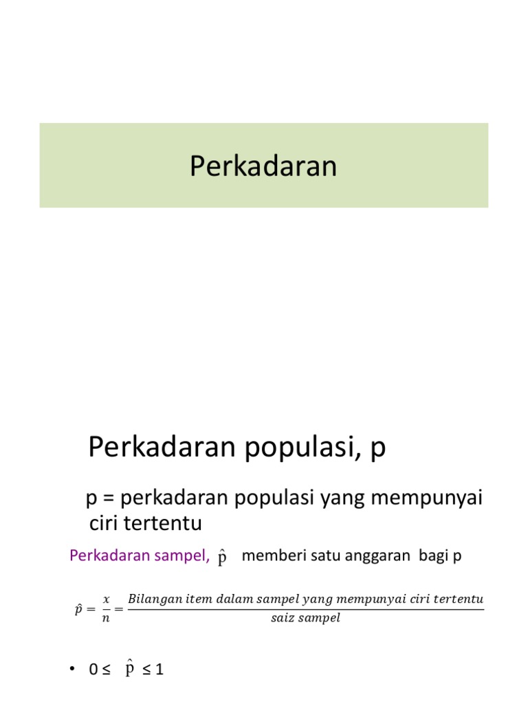 Perkadaran | PDF