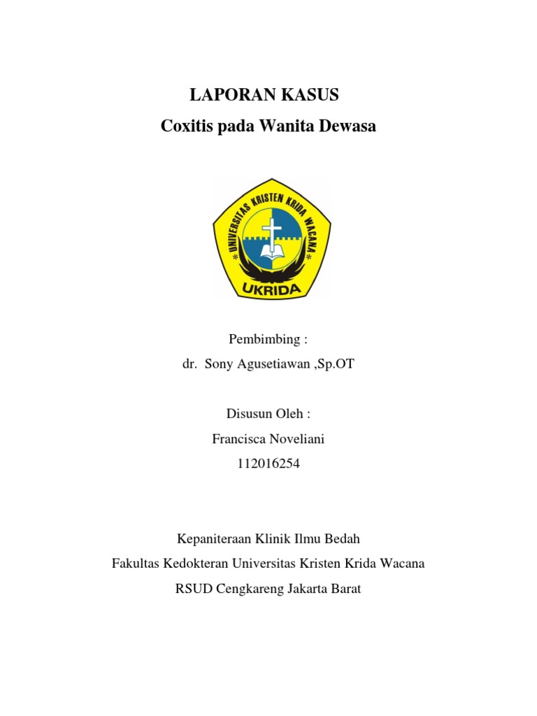 Coxitis Bilateral pada Wanita Dewasa | PDF | Pengembangan Diri