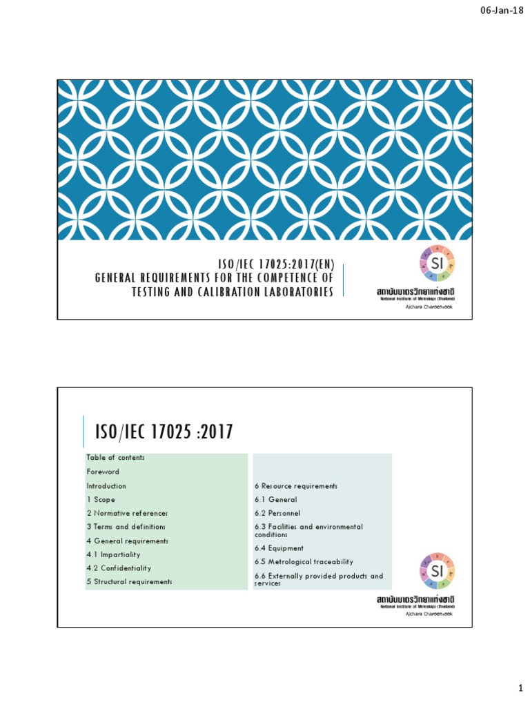 Iso17025 2017e | PDF | Metrology | Calibration
