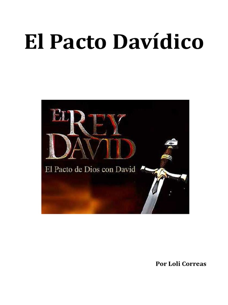 El Pacto Davidico | PDF | David | Cristo (título)