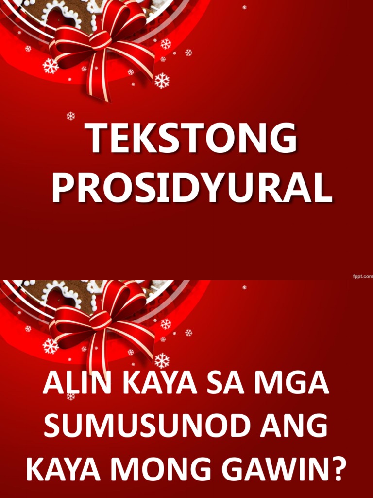 Tekstong Prosidyural | PDF
